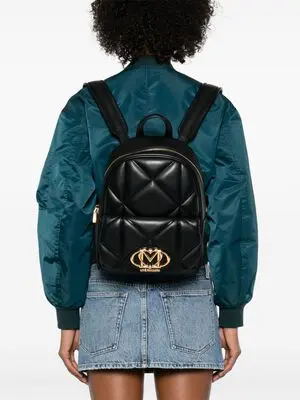 Moschino Logo-plaque Backpack