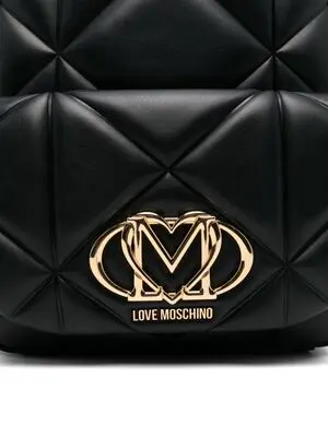 Moschino Logo-plaque Backpack