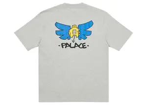PALACE Slap Angel T-shirt - Grey Marl