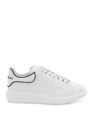 Alexander McQueen Lace Up Sneakers - White/black