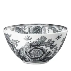Versace Barocco Haze Serving Bowl - Black