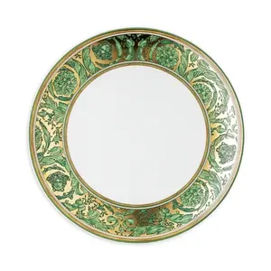 Versace Medusa Garland Salad Plate - Green