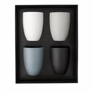 ROSENTHAL Double Wall 4 Piece Mug Set