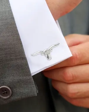 CUFFLINKS, INC. Longhorn Steer