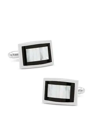 CUFFLINKS, INC. Onyx & Mother Of Pearl - Black
