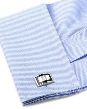 CUFFLINKS, INC. Onyx & Mother Of Pearl - Black