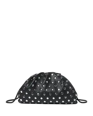 LOEFFLER RANDALL Bailey Leather Clutch