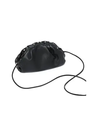 LOEFFLER RANDALL Bailey Leather Clutch
