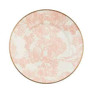 MACKENZIE-CHILDS Rosy English Garden Enamel Dinner Plate - No Color