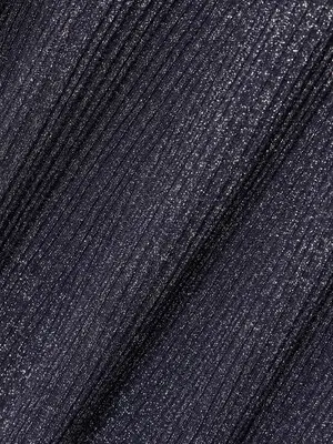 JOSEPH Pleated Lurex Midi Skirt
