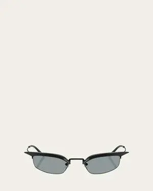 Prada B50s Rectangle Sunglasses - Black