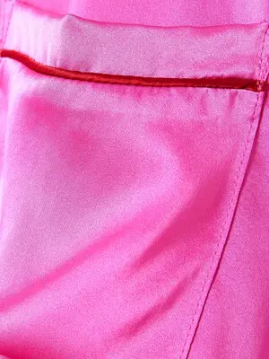 Skin Cheer Silk-satin Pajama Top
