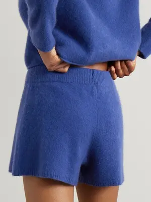THE ELDER STATESMAN Cashmere Lounge Shorts