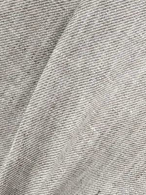 Brunello Cucinelli Cropped Hemp And Linen-blend Pants