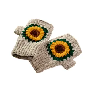 NIRVANNA DESIGNS Sunflower Handwarmers - Linen