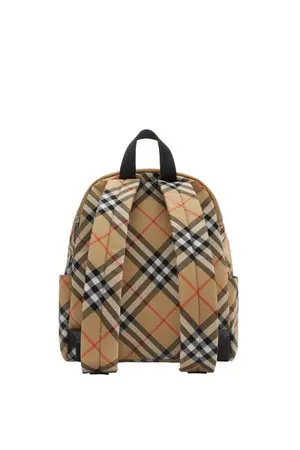 Burberry Check Backpack - Sand