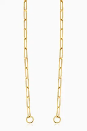 ORADINA 14k Gold Venice Link Necklace - Yellow Gold