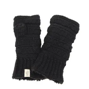 Nirvanna Designs Ribbed Gloves For Women