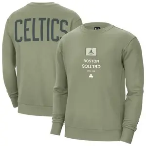 JORDAN BRAND Boston Celtics Courtside Statement Edition Heavyweight Pullover Sweatshirt