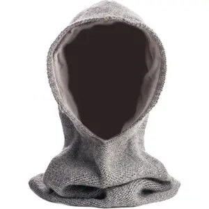 NIRVANNA DESIGNS Wool Roll Hood - Ash