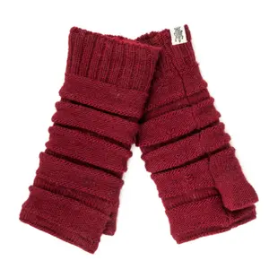 NIRVANNA DESIGNS Reverse Step Handwarmers - Burgundy