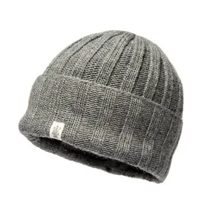 NIRVANNA DESIGNS Ribbed Beanie - Ash