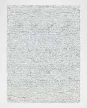 EXQUISITE RUGS Key West Hand-tufted Ivory/blue Rug, 9' X 12' Ivory/blue
