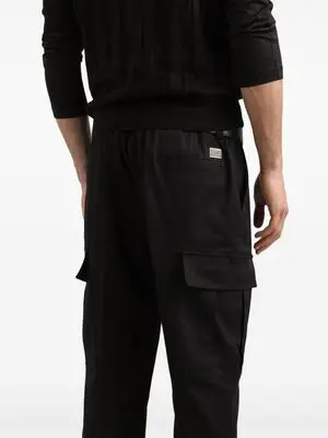 Dolce & Gabbana Logo-plaque Cargo Pants