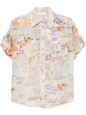 Zimmermann Rolled-sleeve Shirt
