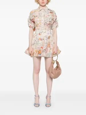 Zimmermann Rolled-sleeve Shirt