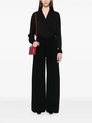 Theory - Theory Peak-Lapel Wrap Blouse