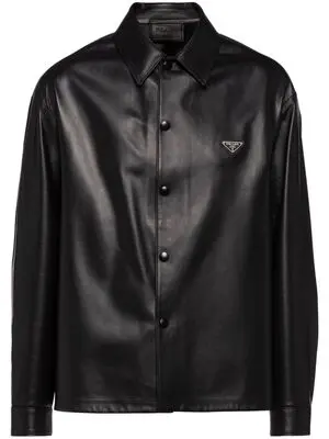 Prada Leather Shirt