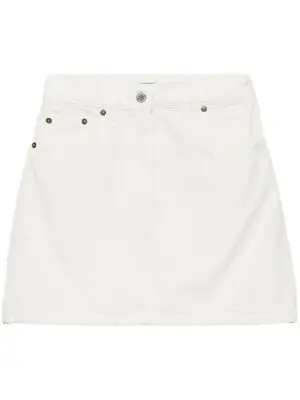 PRADA Prada Denim Mini Skirt