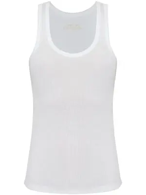 Isabel Marant Thea Logo-embroidered Vest - White