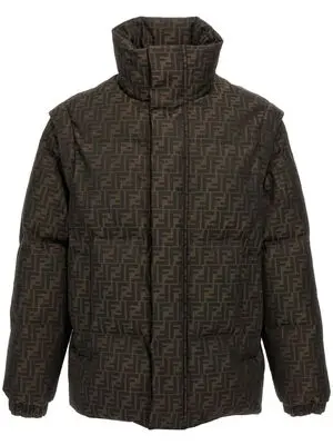 Fendi Zip Up Outerwear For Men