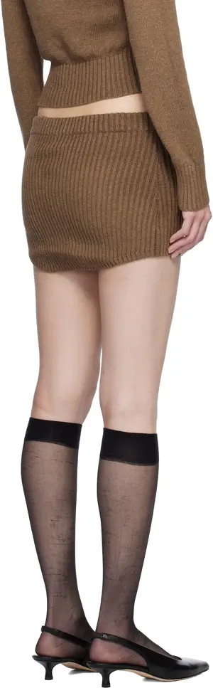 Frankies Bikinis Ashton Knit Mini Skort