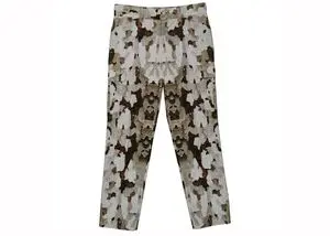 Burberry Camouflage Print Cargo Trousers