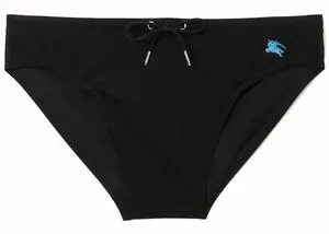 Burberry Ekd Drawcord Swim Briefs - Black