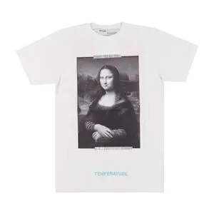Off-White X Mca Figures Of Speech Mona Lisa T-shirt - White