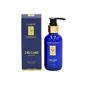 CALM ME 24k Gold Face Wash 4oz - None
