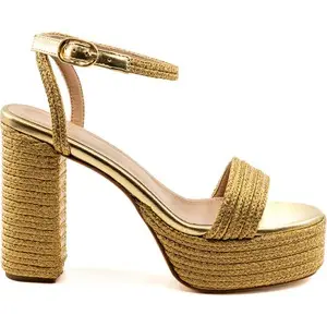 Andrea Gomez Block Heel Sandals For Women