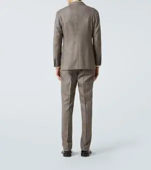 Thom Sweeney Prince Of Wales Check Wool Suit
