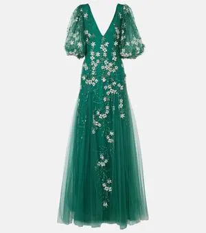 Costarellos Floral Evening Dresses