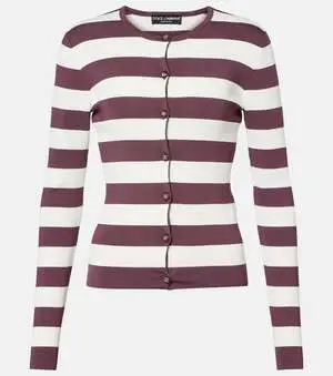 Dolce & Gabbana Striped Cardigan - Multicoloured