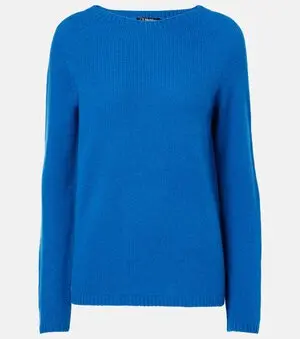 Max Mara Georg Wool And Cashmere Sweater - Blue