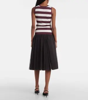 Dolce & Gabbana Striped Tank Top - Multicoloured