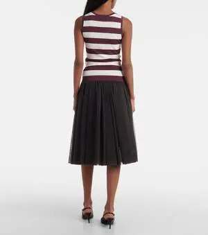 Dolce & Gabbana Striped Tank Top