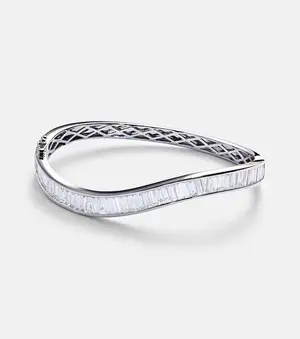 ANITA KO 18kt White Gold Diamond Bracelet - Silver