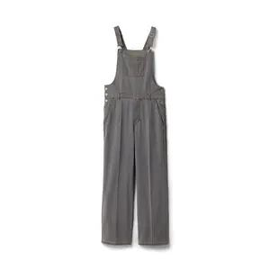 Miu Miu Chambray Jumpsuit - Grey