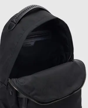 Stella McCartney Logo Strap Backpack - Black